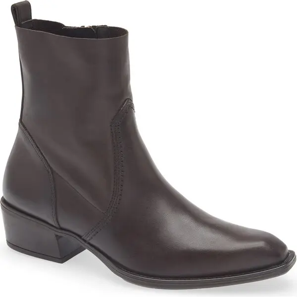 Paul Green Calista Ankle Boot - Espresso Leather