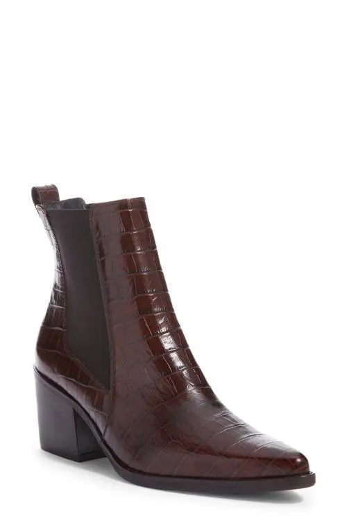 Paul Green Cojo Chelsea Boot - Cigar Antic Croco