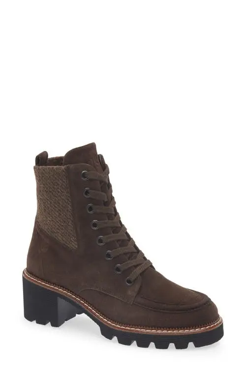 Paul Green Cassidy Hiker Boot - Mocha Soft Suede