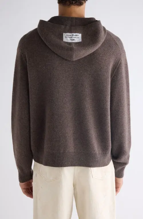 Acne Studios Klama Hooded Cashmere Blend Sweater