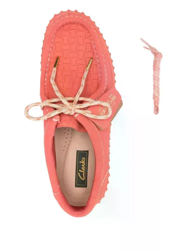 Clarks Torhill Loafers - Red