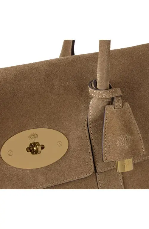 Mulberry Bayswater Suede Satchel