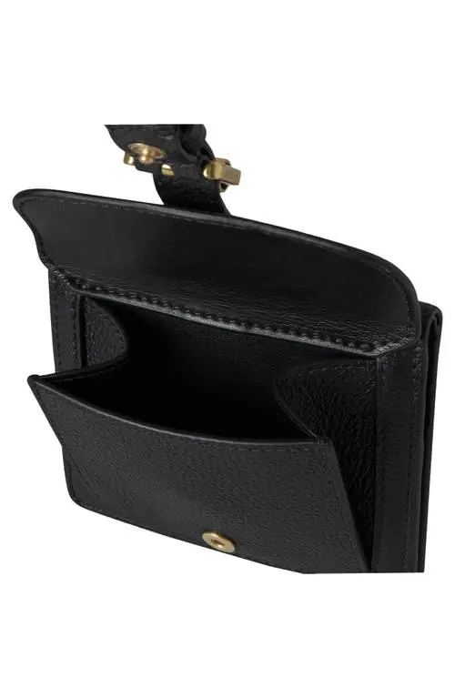 Mulberry Small Roxanne Classic Grained Leather Wallet - Black