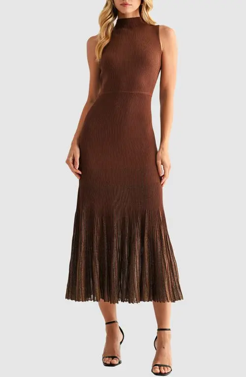 QUINCY MAE Sleeveless Mermaid Hem Sweater Dress