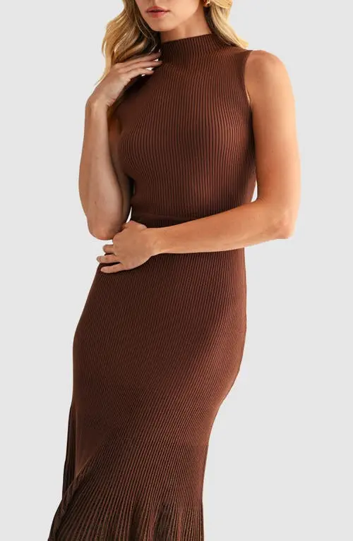 QUINCY MAE Sleeveless Mermaid Hem Sweater Dress