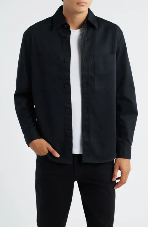BOSS Owen Cotton Button-up Shirt - Black
