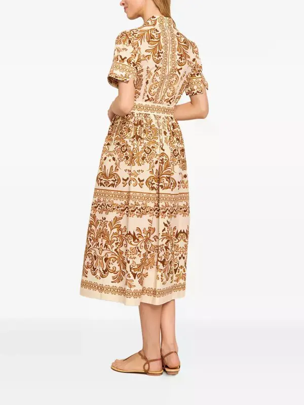 Cara Cara Adina Belted Midi Dress