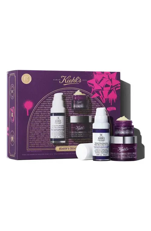 KIEHL'S SINCE 1851 Season's Treatings Set $207 Value - No Color
