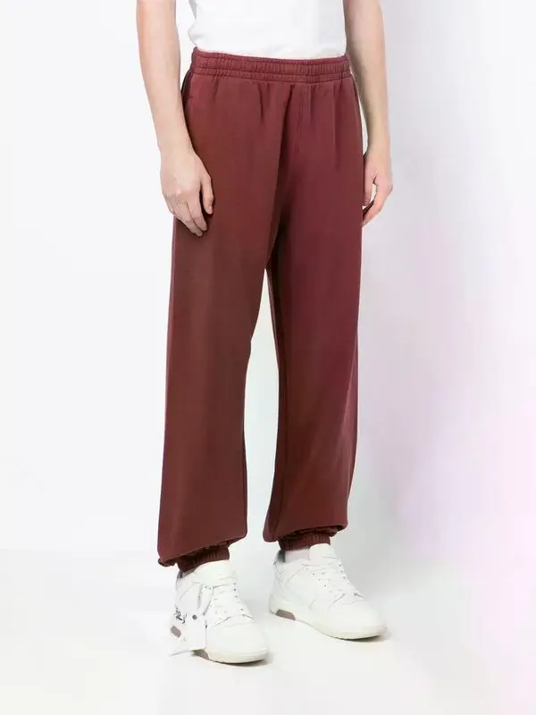 Off-White Logo-print Cotton Track Pants - Blue