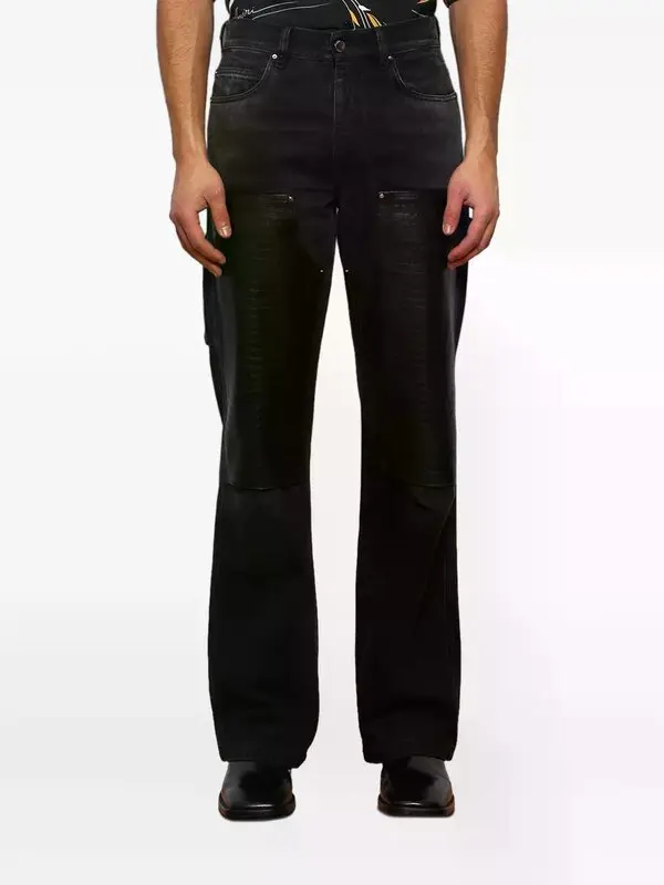 Amiri Embossed Panel Carpenter Jeans