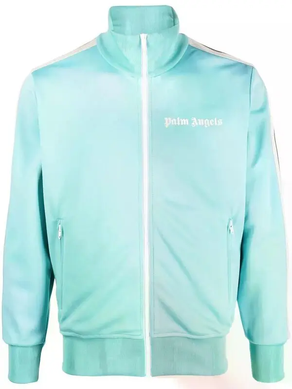 Palm Angels Logo-print Zip-up Track Jacket