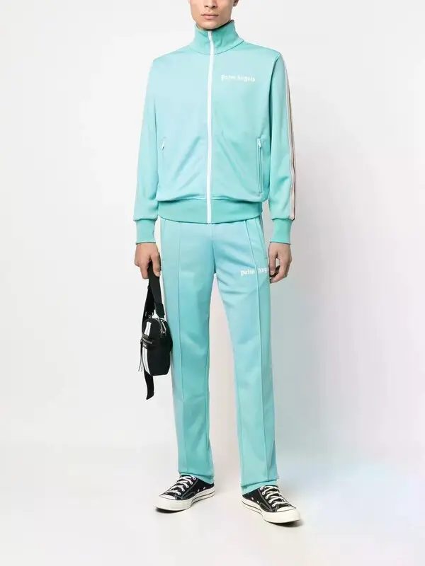 Palm Angels Logo-print Zip-up Track Jacket