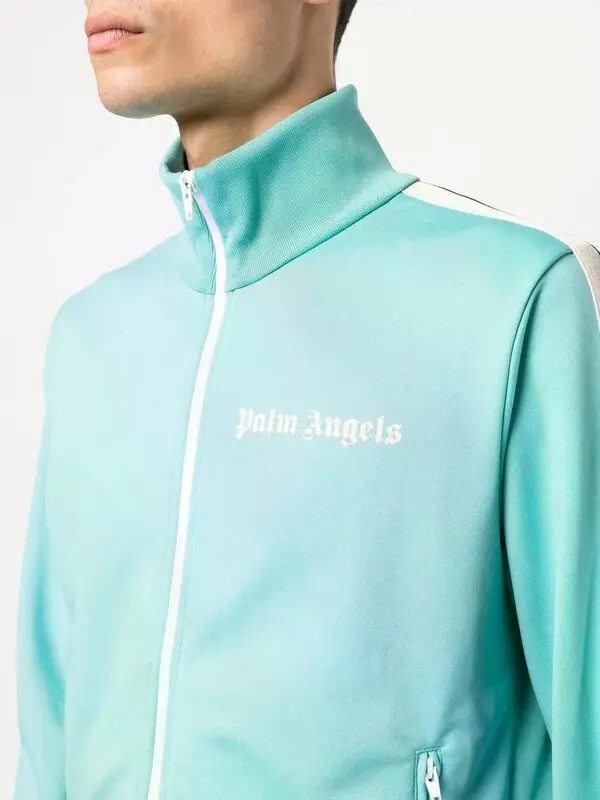 Palm Angels Logo-print Zip-up Track Jacket