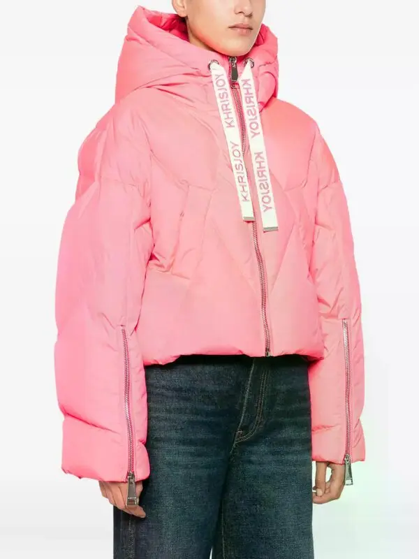 Khrisjoy Quilted Hooded Jacket