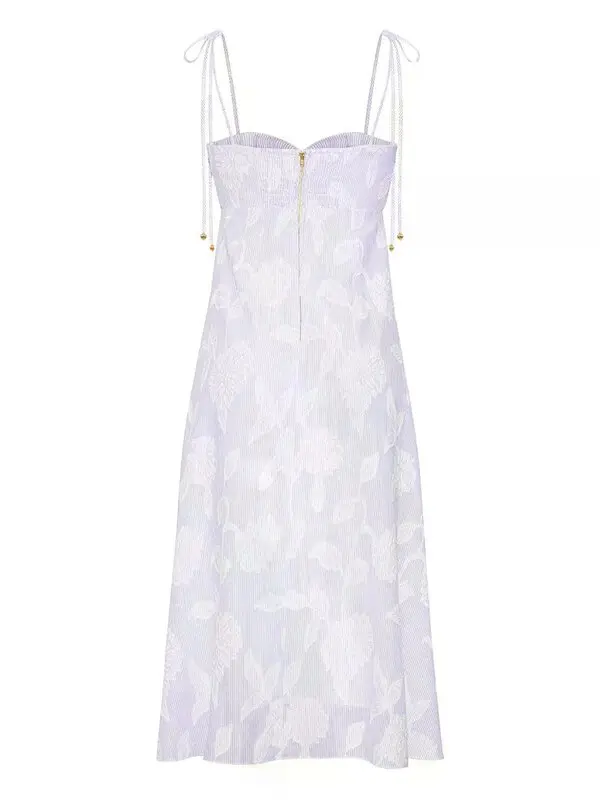 Cara Cara Floral-print Tie-strap Dress