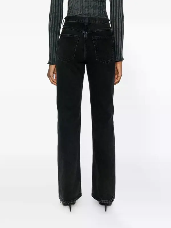 AGOLDE Five-pocket Straight Leg Jeans
