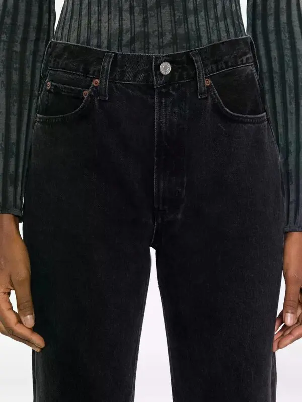 AGOLDE Five-pocket Straight Leg Jeans