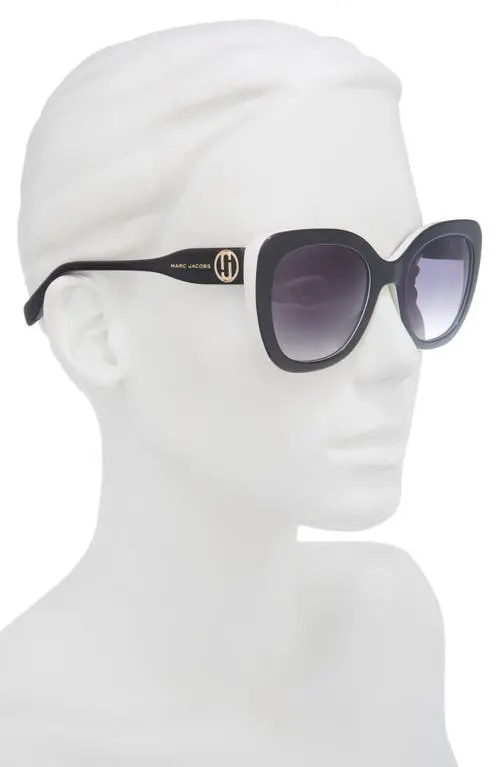 Marc Jacobs 53mm Cat Eye Sunglasses