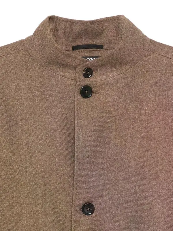 Zegna Patch-pocket Buttoned Jacket - Neutrals