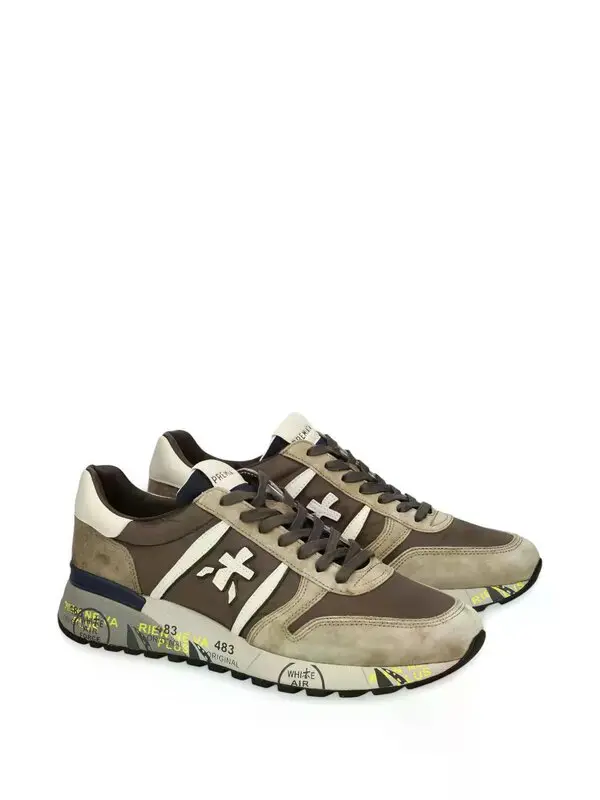 Premiata Lander Suede Sneakers