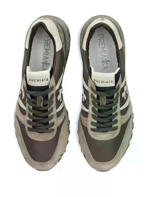 Premiata Lander Suede Sneakers