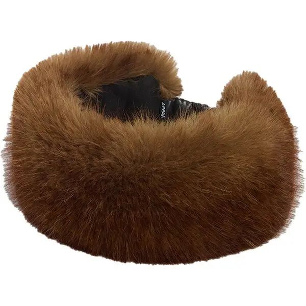 Apparis Eleni Pluche™ Faux Fur Headband - Mink