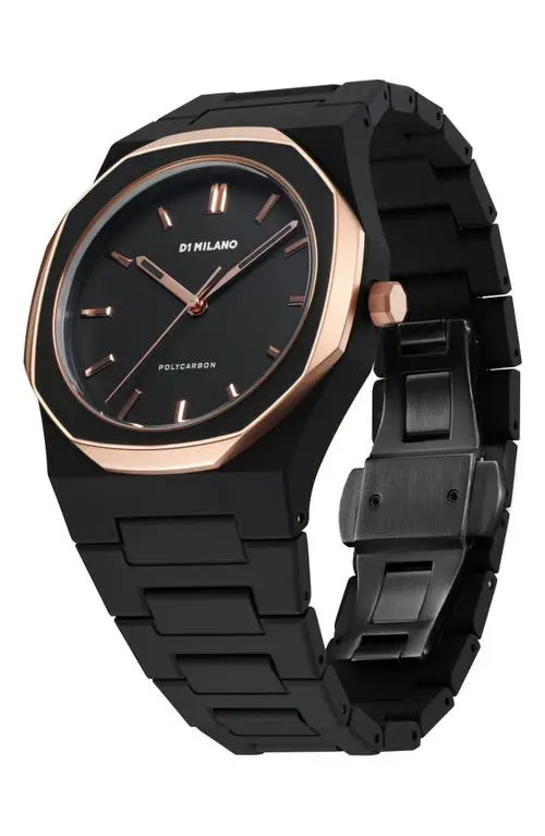 D1 MILANO Mesh Polycarbon Bracelet Watch