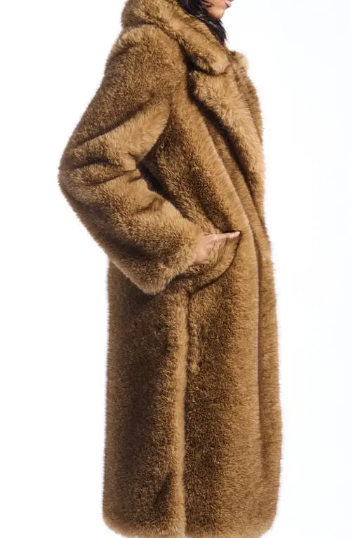 AZALEA WANG Faux Fur Coat
