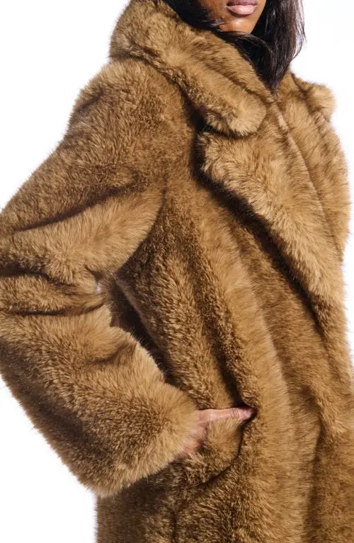 AZALEA WANG Faux Fur Coat