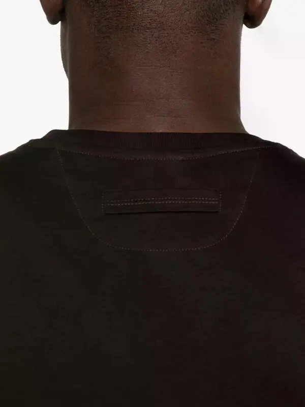Zegna Embroidered-logo T-shirt