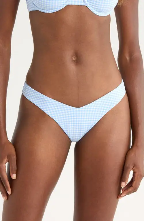 KULANI KINIS Y-cut Thong Bikini Bottoms - Skinny Dip