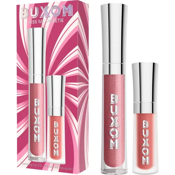 BUXOM Kiss Me Sweetie 2-piece Plumping Lip Kit $39 Value - No Color