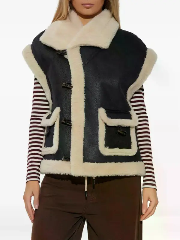 Munthe Toggle-fastening Shearling Vest