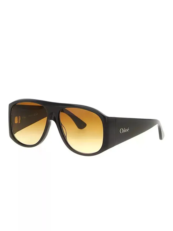 Chloé Pilot-frame Sunglasses - Brown
