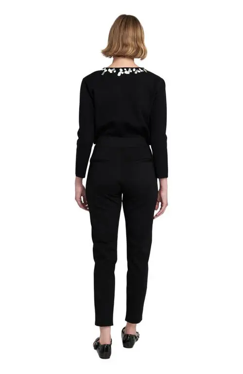ELLE COLLECTION Sequin Tie Front Cardigan