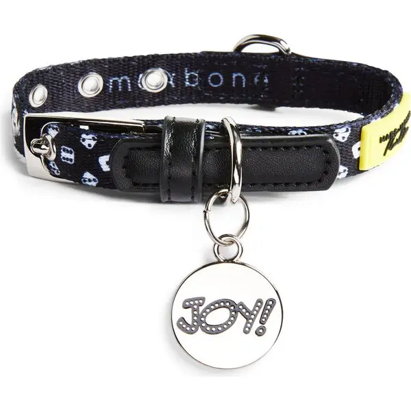 MAXBONE X Marc Jacobs Webbing Dog Collar - Black