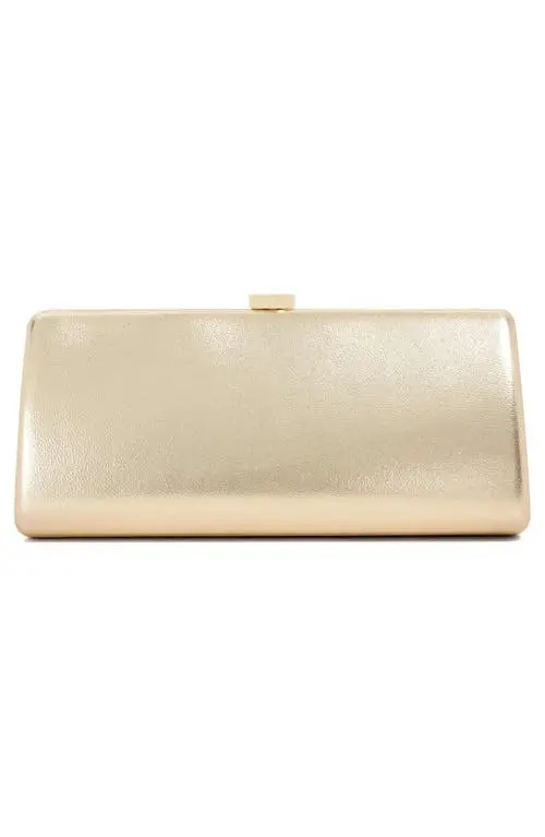 Dune London Belinda Frame Clutch - Gold