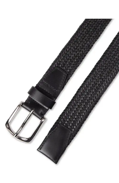Cole Haan Braided Leather And Rope Belt