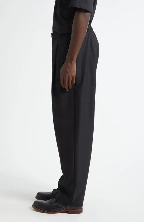 Herno Wool Blend Straight Leg Pants