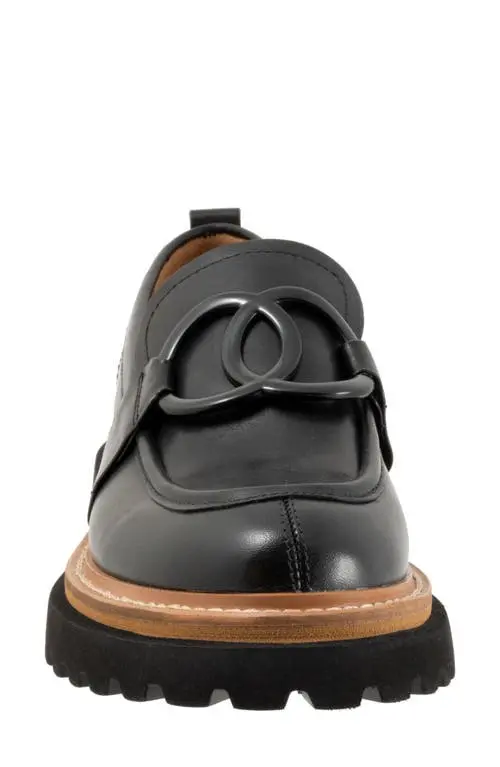 Eos Abbi Lug Sole Bit Loafer - Black