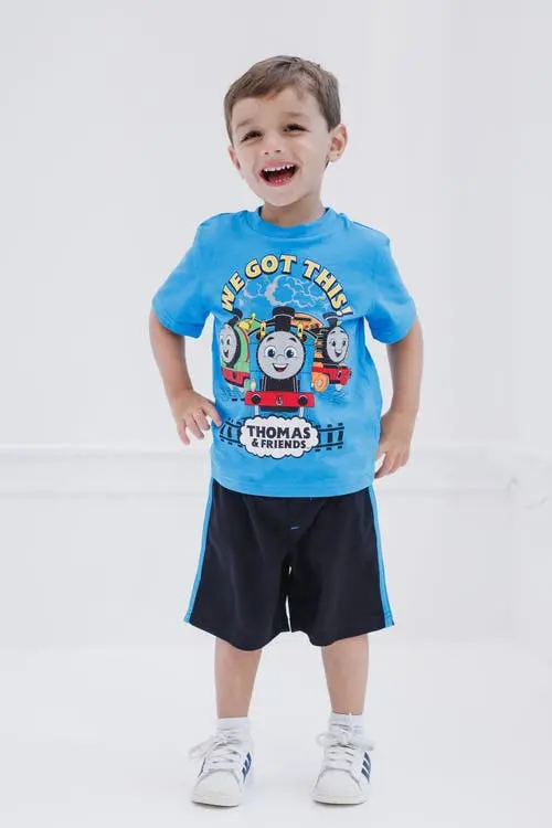 THOMAS & FRIENDS T-shirt & Mesh Shorts Set