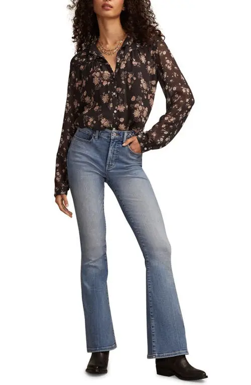 Lucky Brand Floral Button-up Shirt