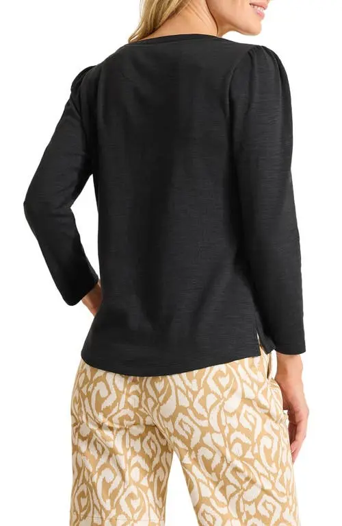 Tommy Bahama Cotton Slub Henley Top