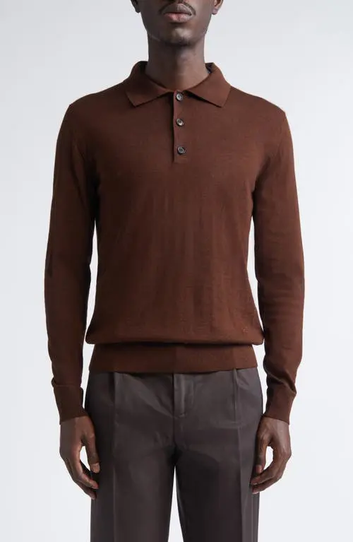 Isaia Long Sleeve Wool