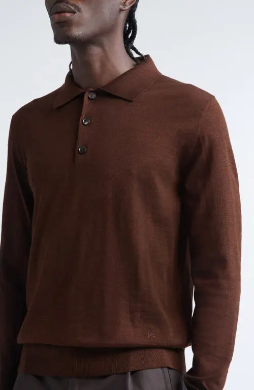 Isaia Long Sleeve Wool
