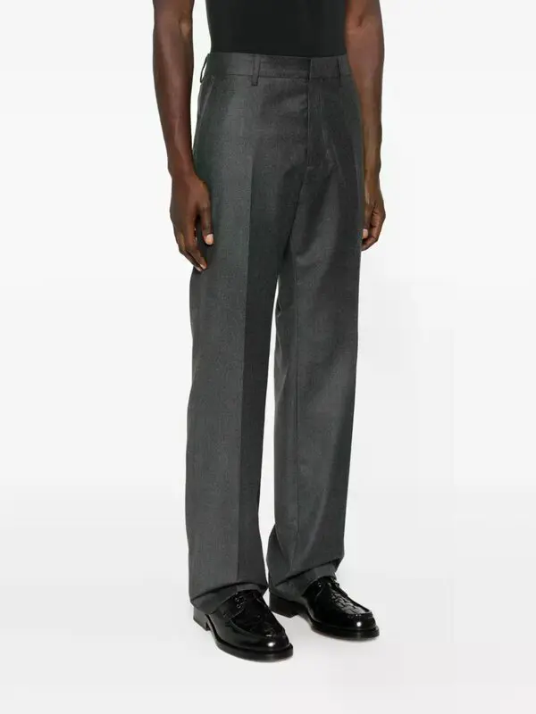 AMI Paris Pressed-crease Trousers