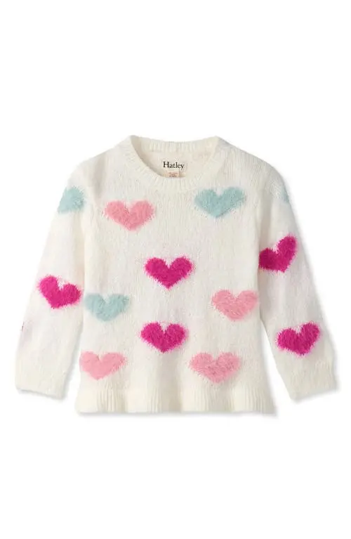 HATLEY Hearts Crewneck Sweater