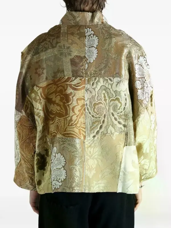 EMERGENCY ROOM Patchwork Open-front Jacket
