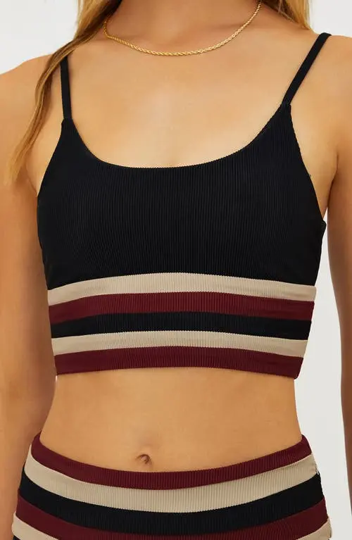 Beach Riot Mae Colorblock Bikini Top