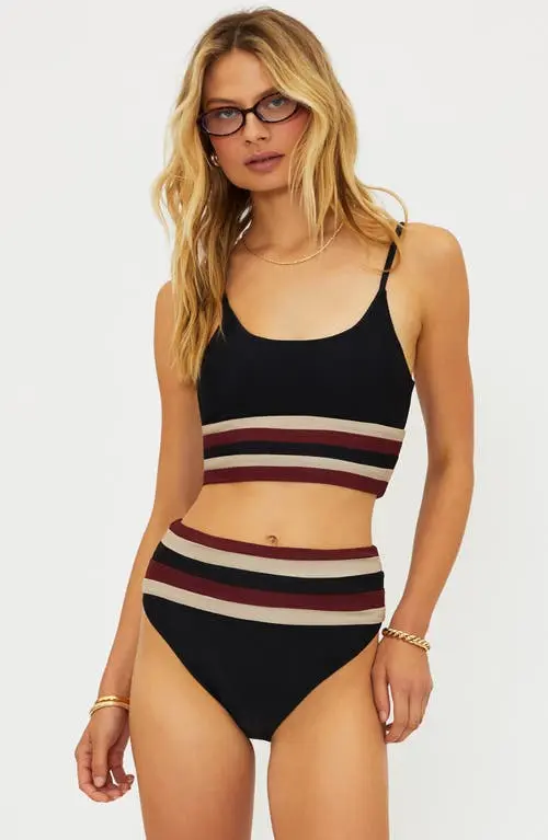 Beach Riot Mae Colorblock Bikini Top